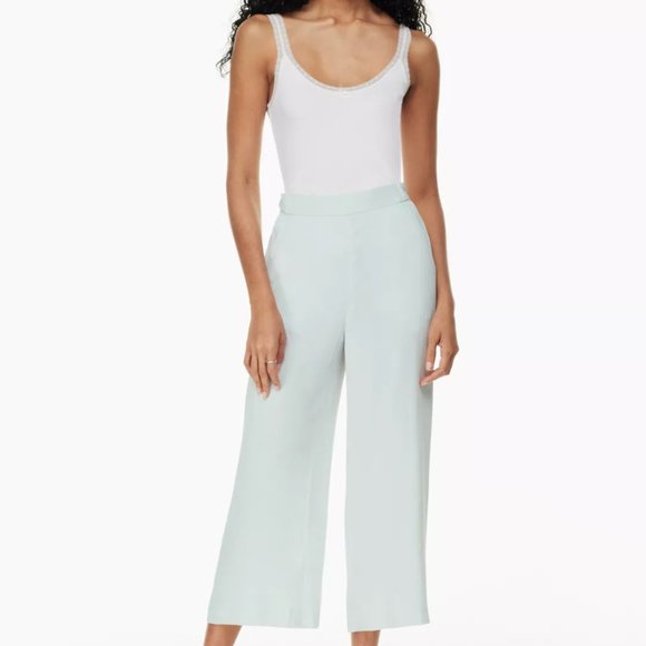 Wilfred | Pants & Jumpsuits | Wilfred Faun Ankle Pant Highwaisted Wideleg Pants Frozen Grey ...